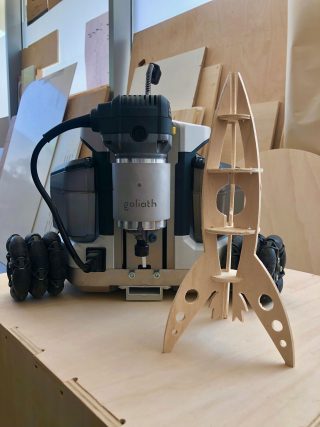 Goliath CNC — The portable CNC router to run large projects